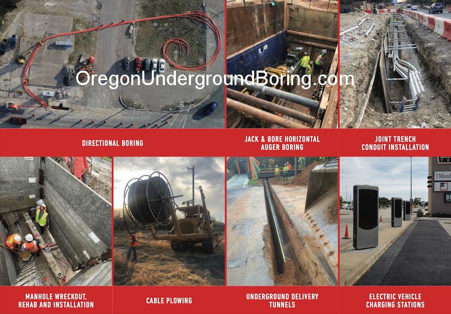 Underground Utility Construction - Oregon Underground Boring